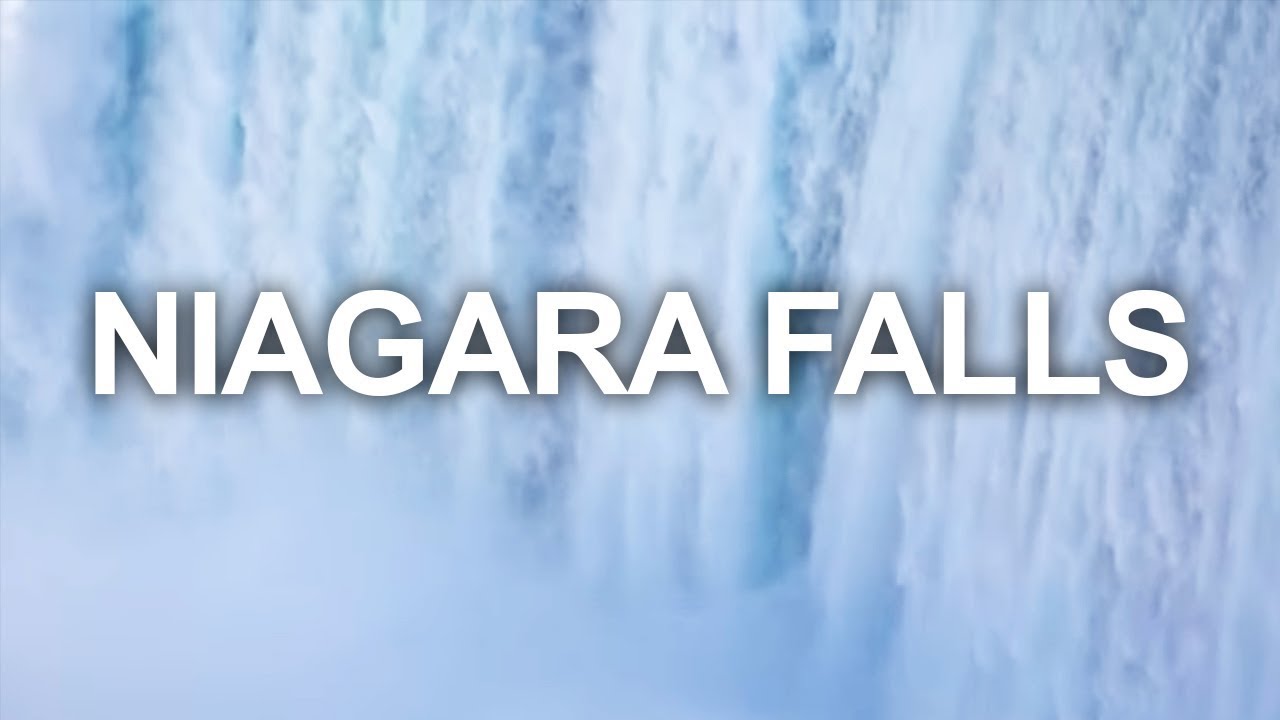 Large Waterfall 10 Hours | Niagara Falls | Relaxing Nature Sounds ...