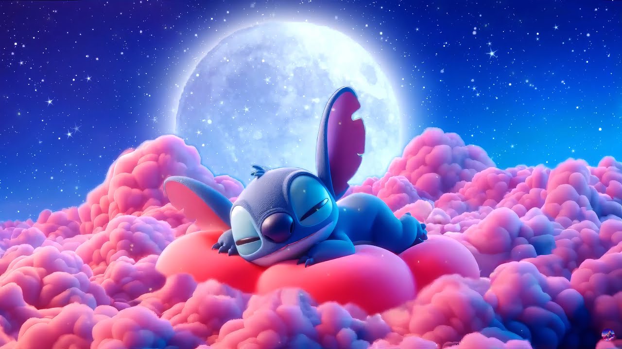 FALL INTO DEEP SLEEP with Stitch 💤 Stress Relief Music, Insomnia ...