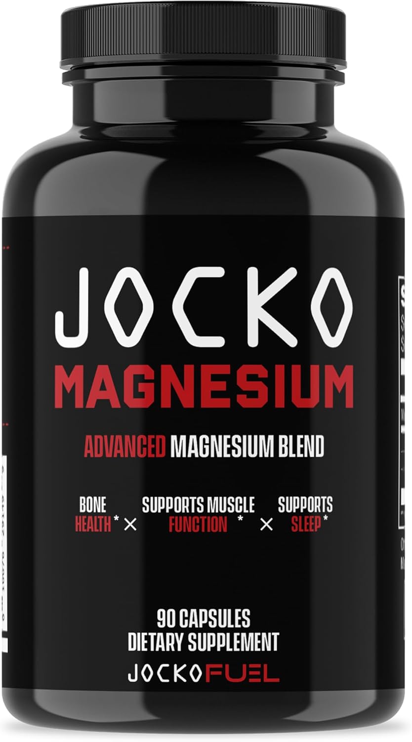 Jocko Fuel Magnesium Complex Supplement – Magnesium Glycinate, Citrate ...